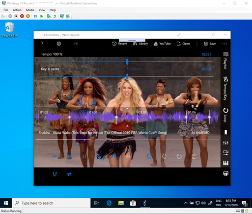 Using Chronotron via Remote Desktop – Chronotron